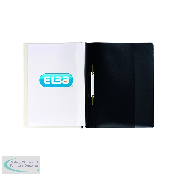 Elba Pocket Report File A4 Black (25 Pack) 400055036 €64.77 | Abbey ...