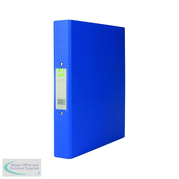 Q-Connect 25mm 2 Ring Binder Polypropylene A4 Blue (Pack of 10) KF02003 ...
